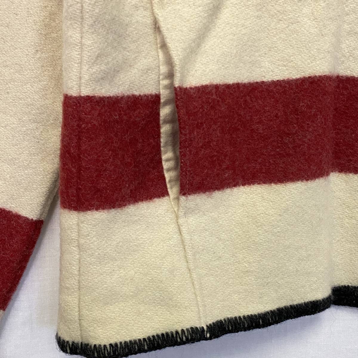 80年代【WOOLRICH】ウールリッチ USA製 ハドソンベイボーダー 80年代【WOOLRICH】ウールリッチ USA製 ハドソンベイボーダー