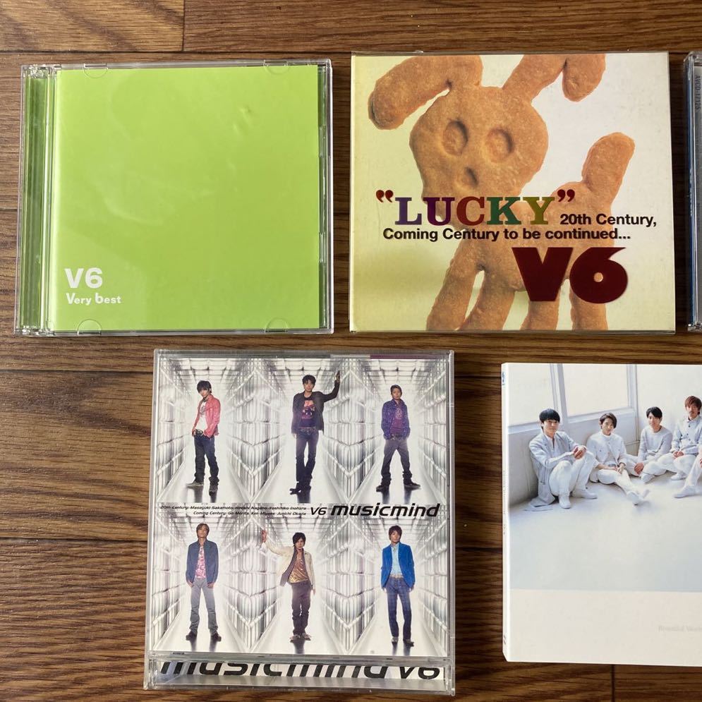Yahoo!オークション - V6 CD5枚セット very best/seVen/musicmind/Beau...