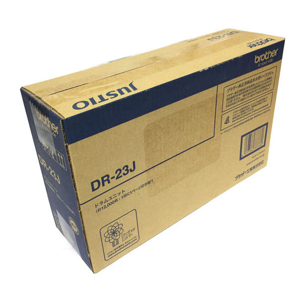 Yahoo!オークション - 新品 純正 Brother DR-23J ドラムユニット モノ...