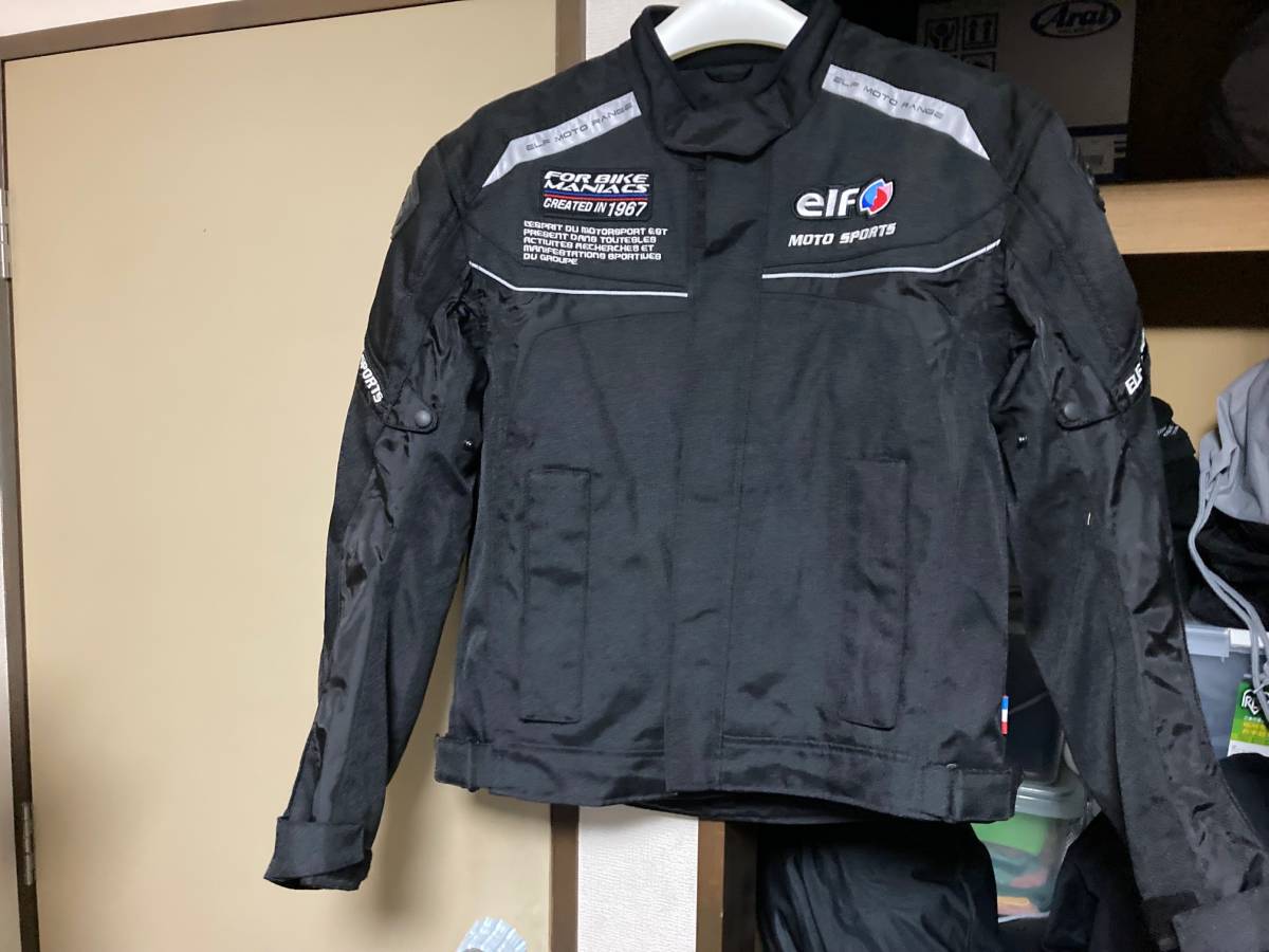 Yahoo!オークション - エルフ(ELF) バイクジャケット ウォータープルー...