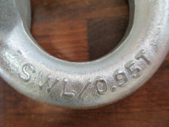 Yahoo!オークション - 101106 アイボルト 24 NC・10 SWL／0.95T 4個 3k...