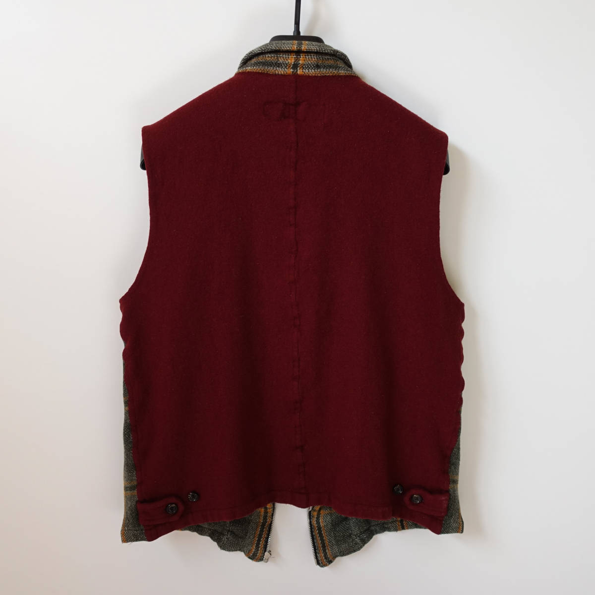 Yahoo!オークション - 名作 JONIO着同 1994AW 縮絨ベスト COMME Yahoo!オークション - 名作 JONIO着同 1994AW 縮絨ベスト COMME