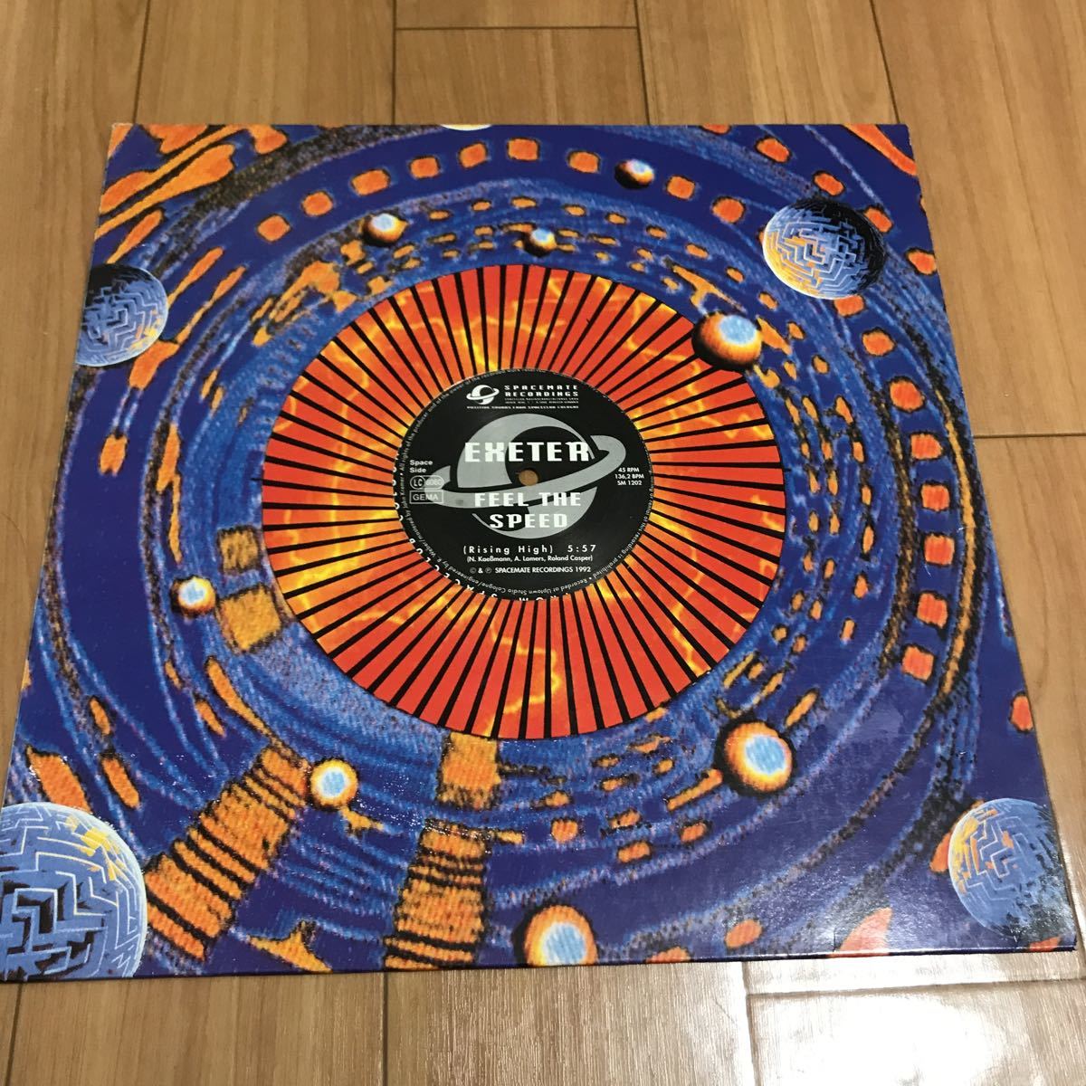 Yahoo!オークション - Exeter / Feel The Speed - Spacemate Recording...