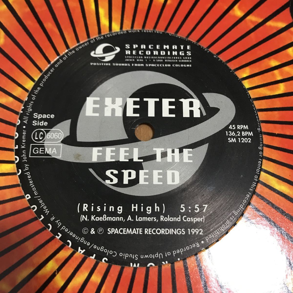 Yahoo!オークション - Exeter / Feel The Speed - Spacemate Recording...