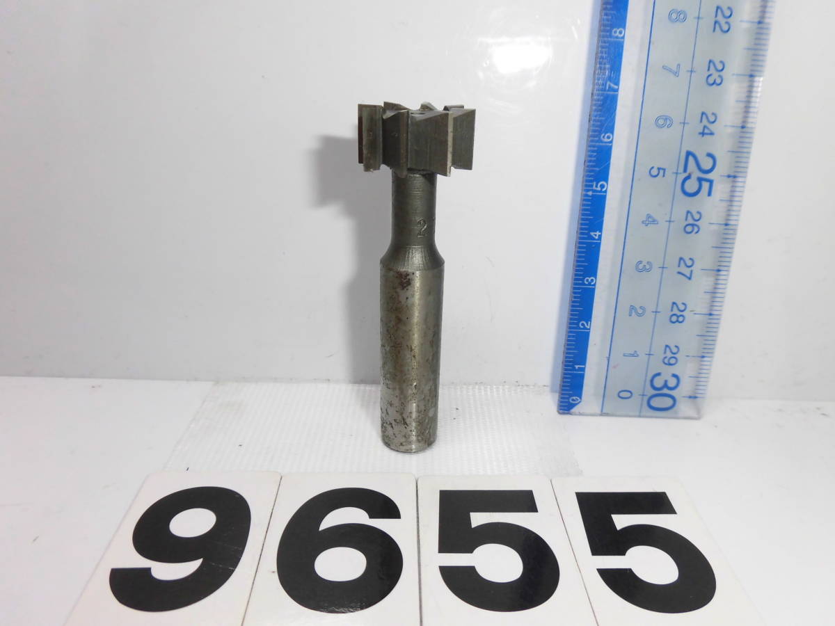 Yahoo!オークション - 9655 Φ20×10 SΦ12 ハイス 大径 Tスロ Tスロカ...