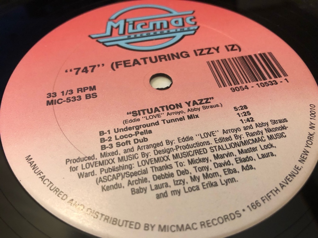 Yahoo!オークション - 12” 747 Featuring Izzy Iz / Situation Yazz