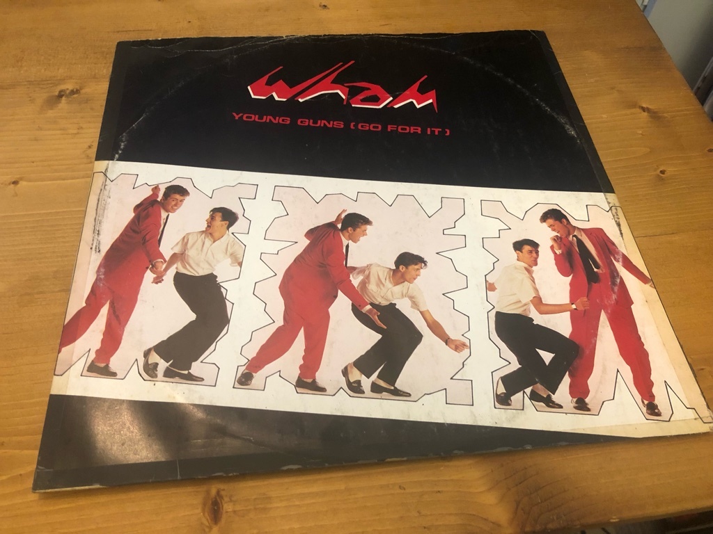 Yahoo!オークション - 12” Wham / Young Guns (Go For It) / シンセ・...