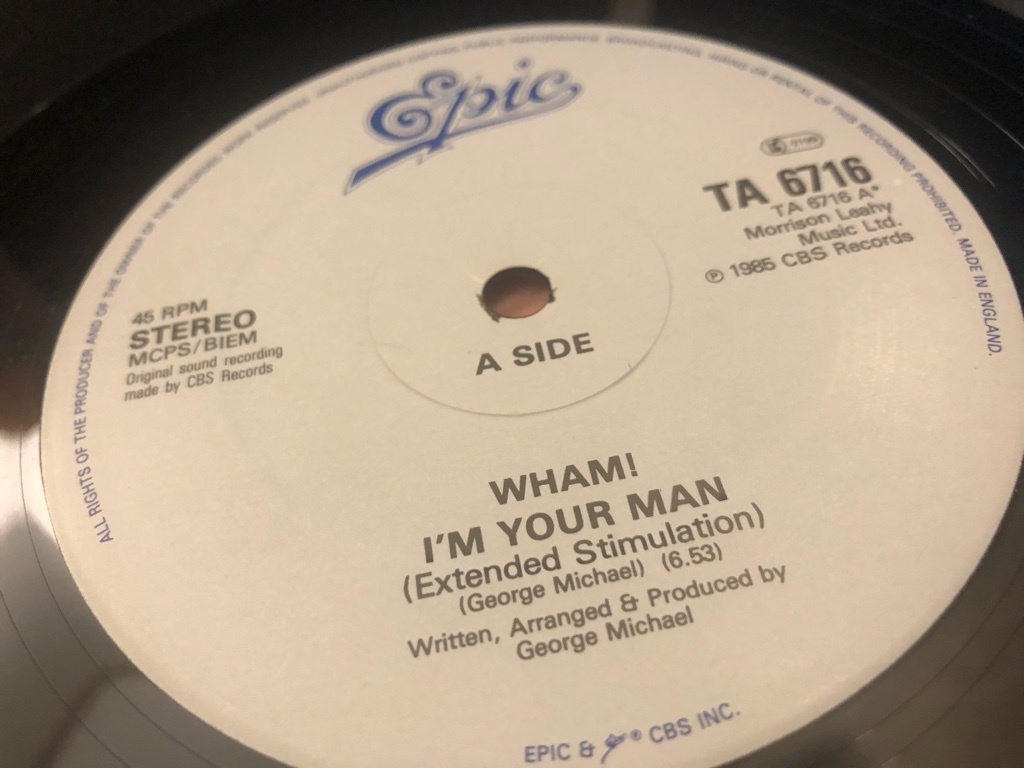 Yahoo!オークション - 12” Wham / I'm Your Man / シンセ・ポップ