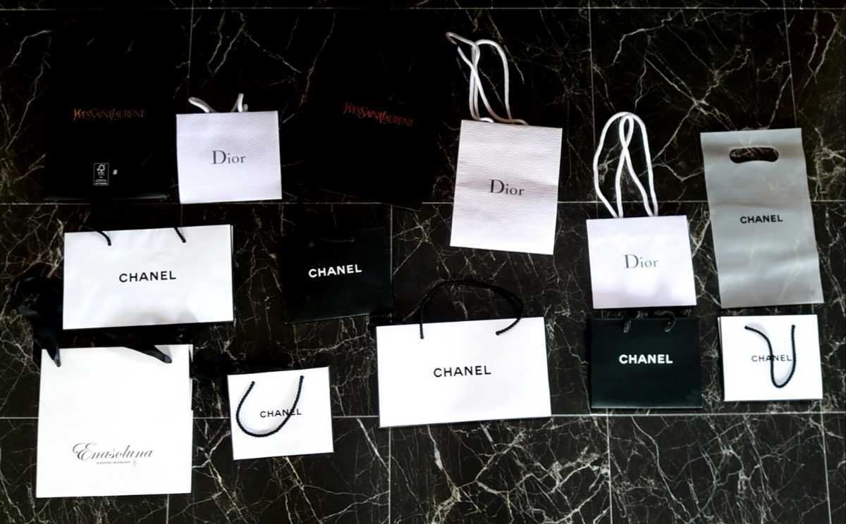 Yahoo!オークション - dior chanel ysl 袋