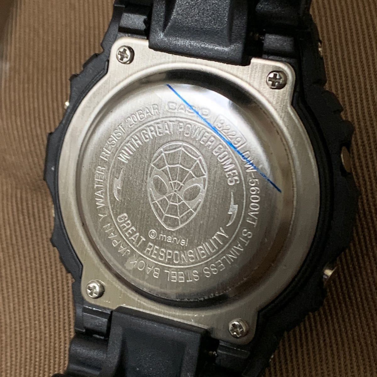激レア 中国限定モデル MARVEL スパイダーマン G-SHOCK DW 激レア 中国限定モデル MARVEL スパイダーマン G-SHOCK DW