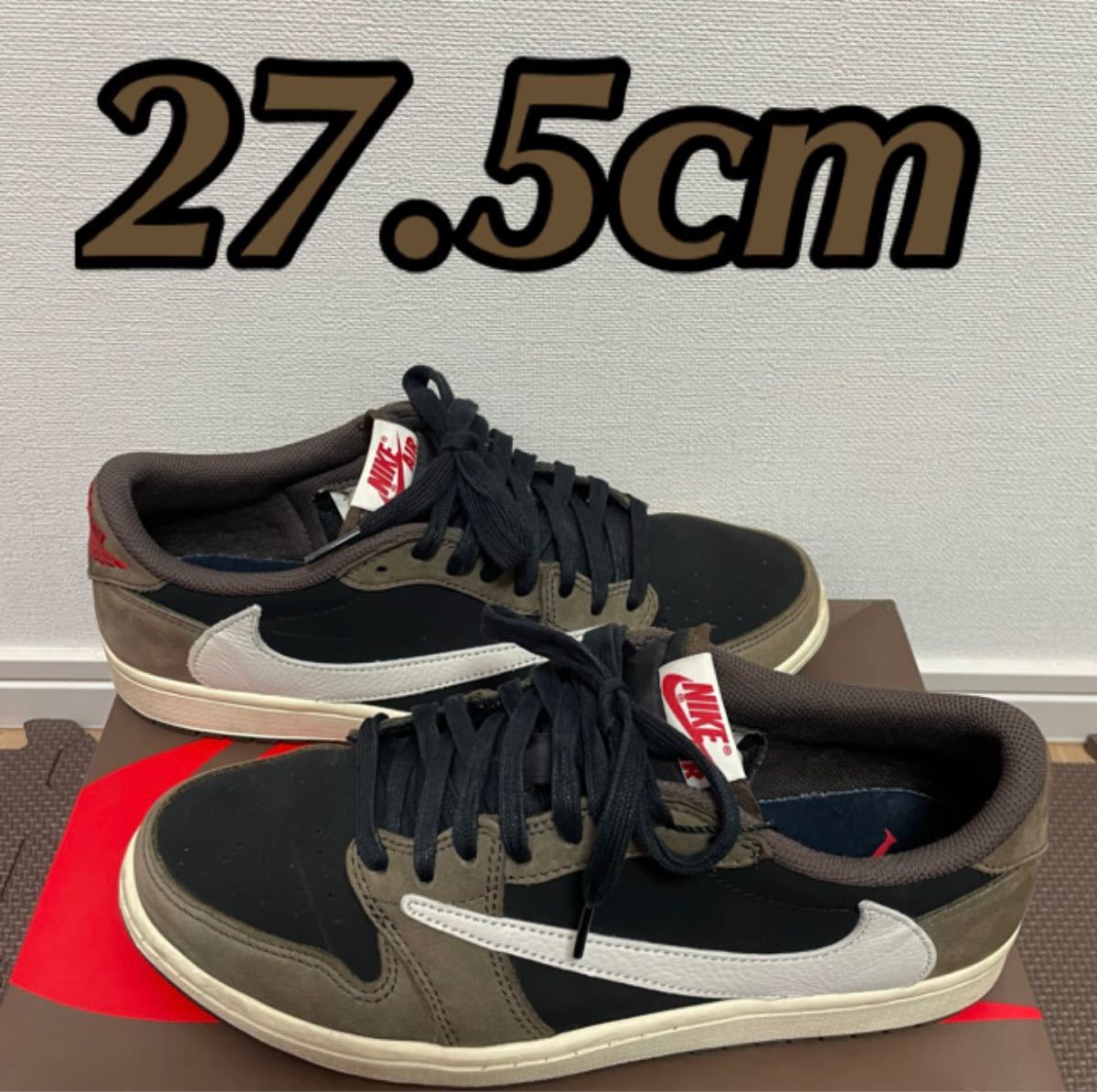 TRAVIS SCOTT NIKEAIR JORDAN 1 LOW OG SP-TDARK MOCHACQ4277 TRAVIS SCOTT NIKEAIR JORDAN 1 LOW OG SP-TDARK MOCHACQ4277