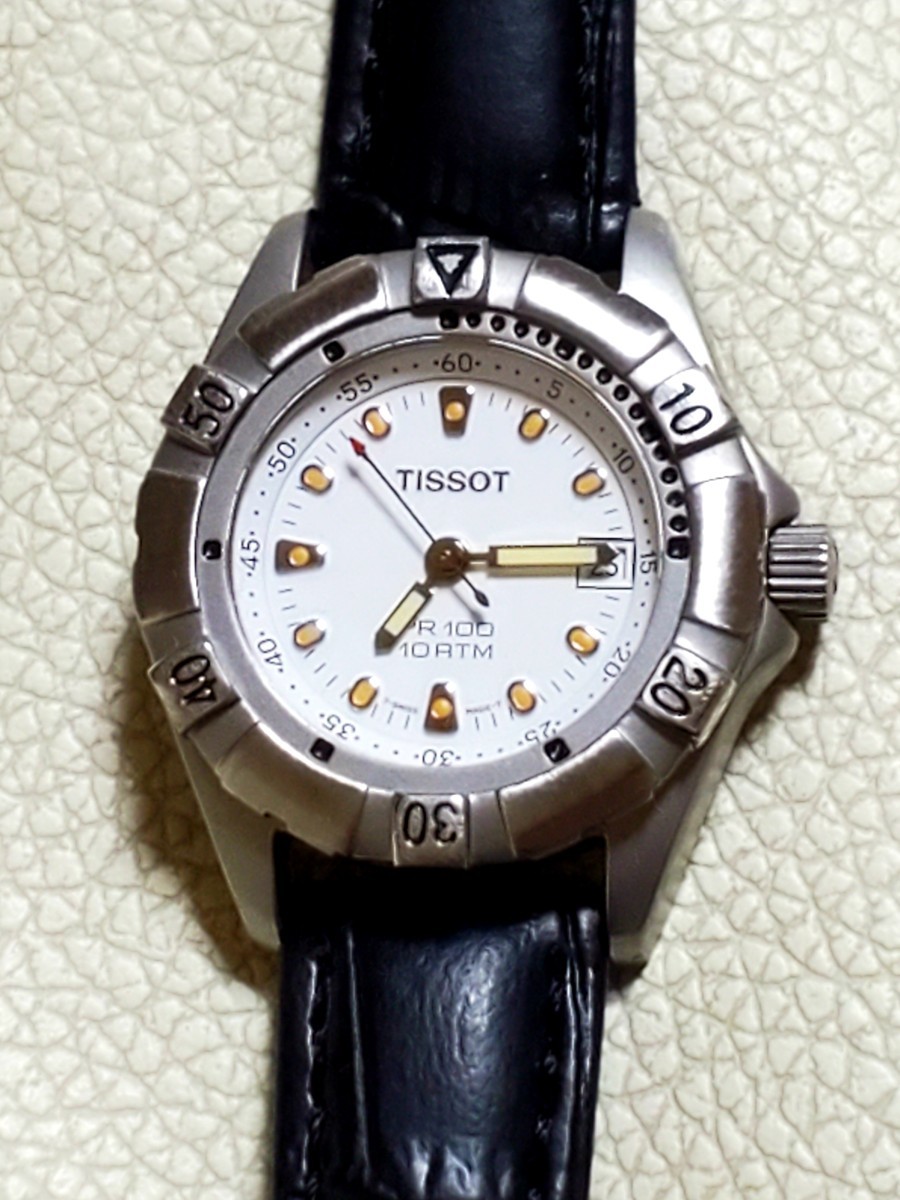 良品 TISSOT ティソ PR100 デイト ホワイト レディース|Yahoo 良品 TISSOT ティソ PR100 デイト ホワイト レディース|Yahoo