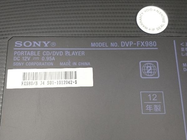 Yahoo!オークション - SONY DVP-FX980 【DVD】ポータブルプレーヤー(33...