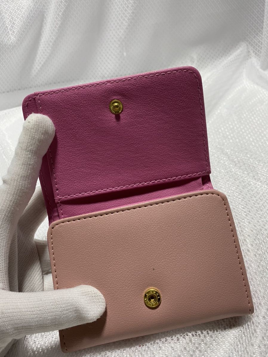 JILLSTUART ジルスチュアート 三つ折り財布 ミニ財布 ピンク JILLSTUART ジルスチュアート 三つ折り財布 ミニ財布 ピンク