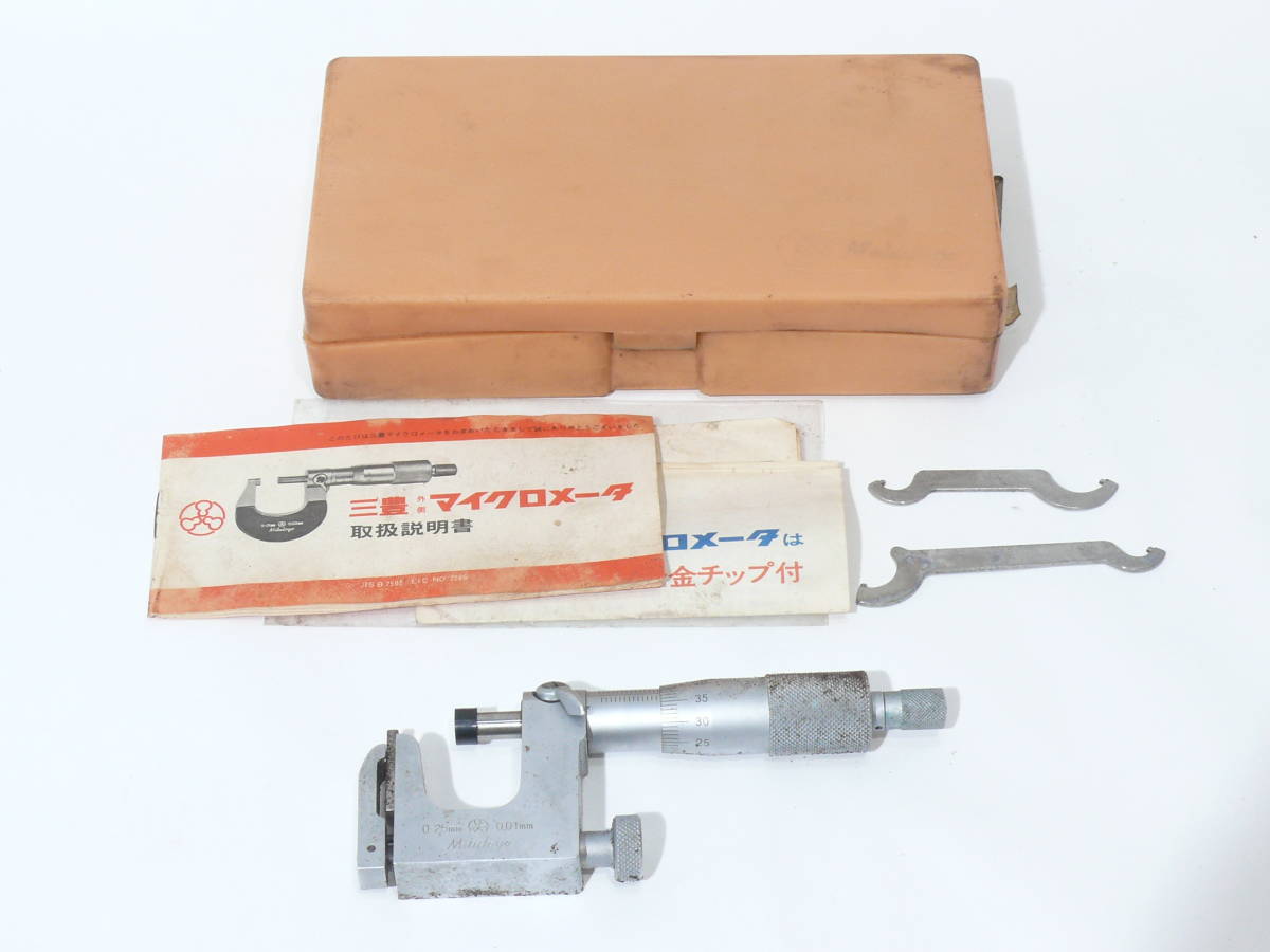 Yahoo!オークション - ミツトヨ ユニマイクロメータ ACM-25 117-101 0-...