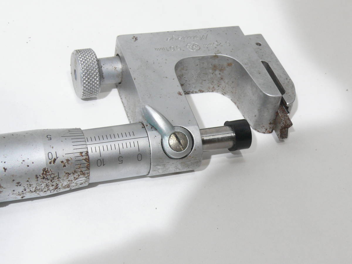 Yahoo!オークション - ミツトヨ ユニマイクロメータ ACM-25 117-101 0-...