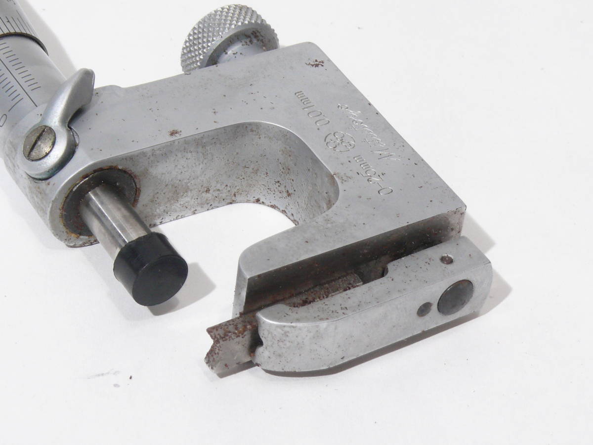 Yahoo!オークション - ミツトヨ ユニマイクロメータ ACM-25 117-101 0-...