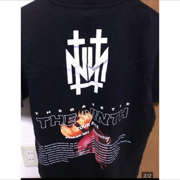 the gazette Tシャツ フリーサイズ ガゼット 状態良好 ninth the gazette Tシャツ フリーサイズ ガゼット 状態良好 ninth