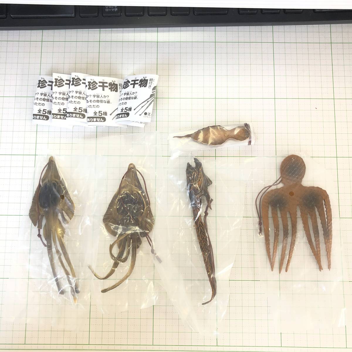 Yahoo!オークション - ザ・珍干物 全5種