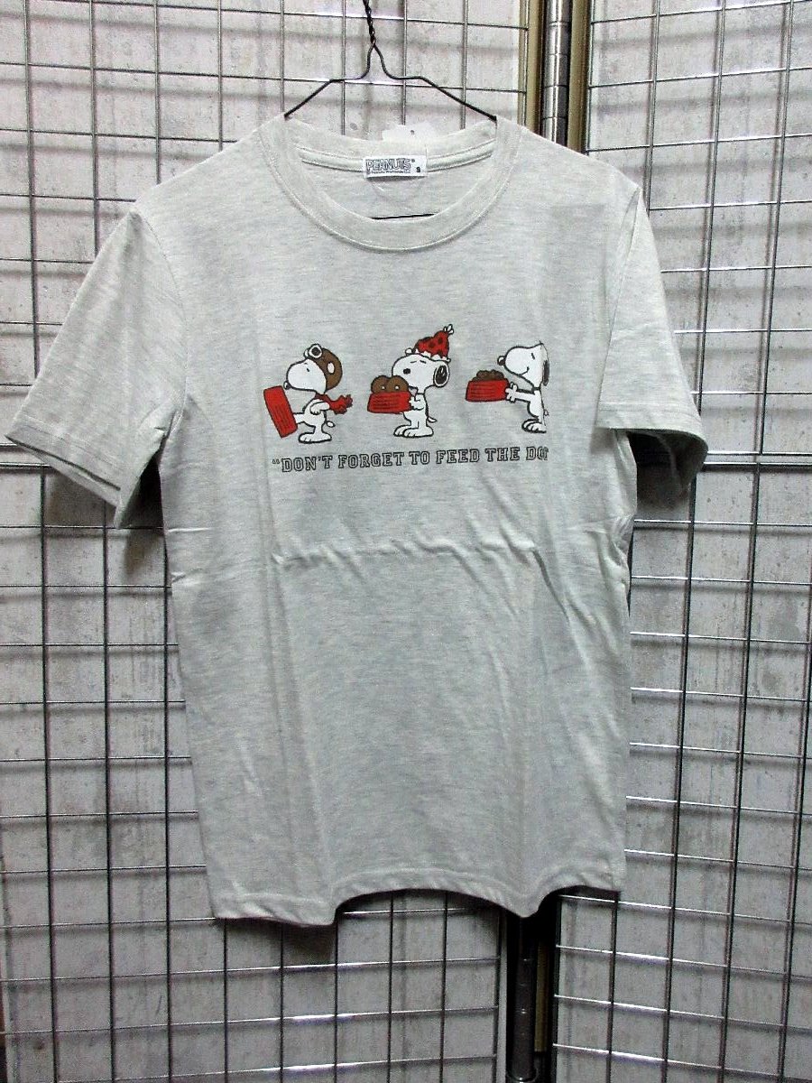 Yahoo!オークション - J143/ スヌーピー ピーナッツ 半袖 Tシャツ メン...