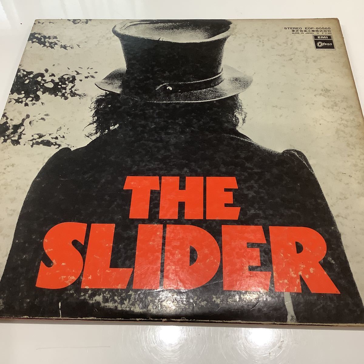 Yahoo!オークション - T.REX THE SLIDER LPレコード