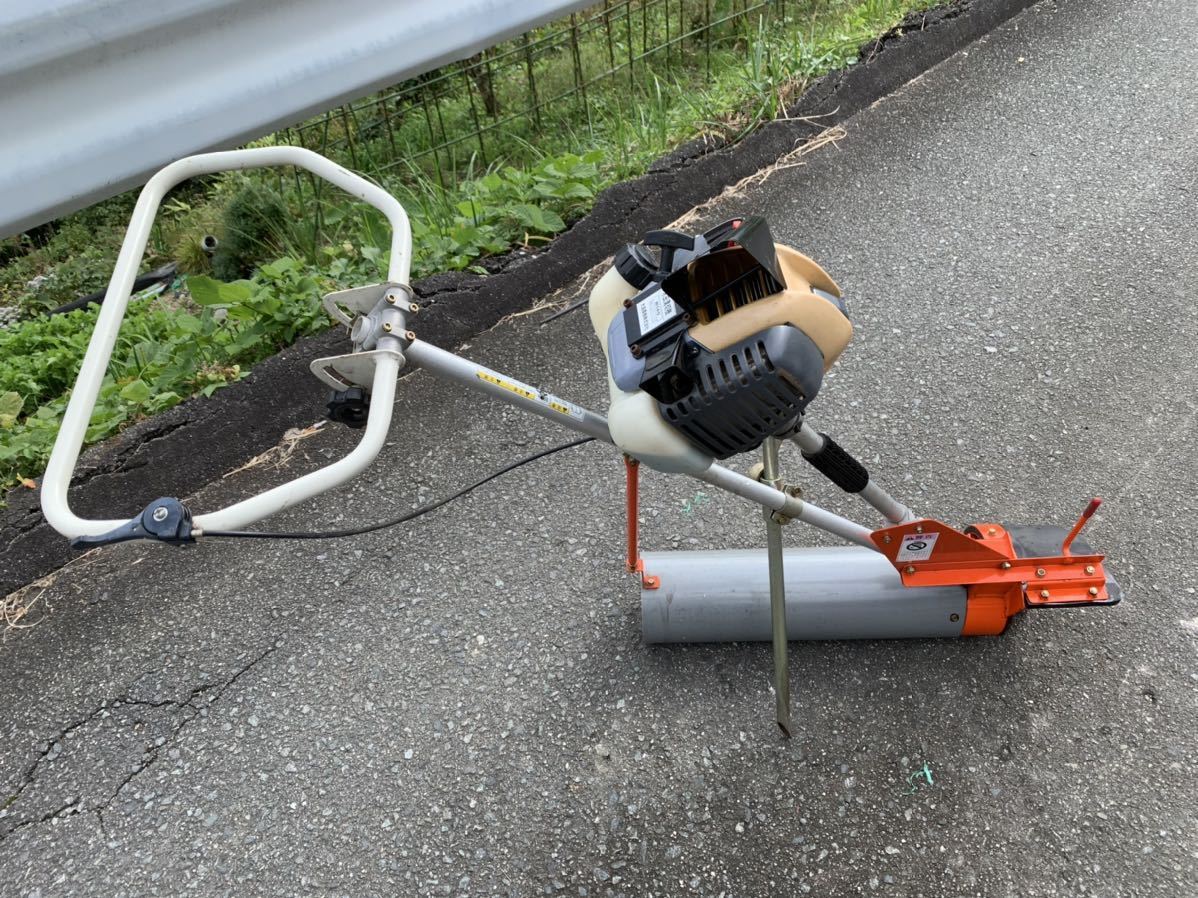 Yahoo!オークション - 飯田発水田溝切機 M140