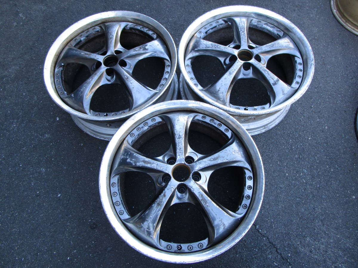 Yahoo!オークション - 【7654】深リム ワーク VS-KF 19インチ 7.5J +48...