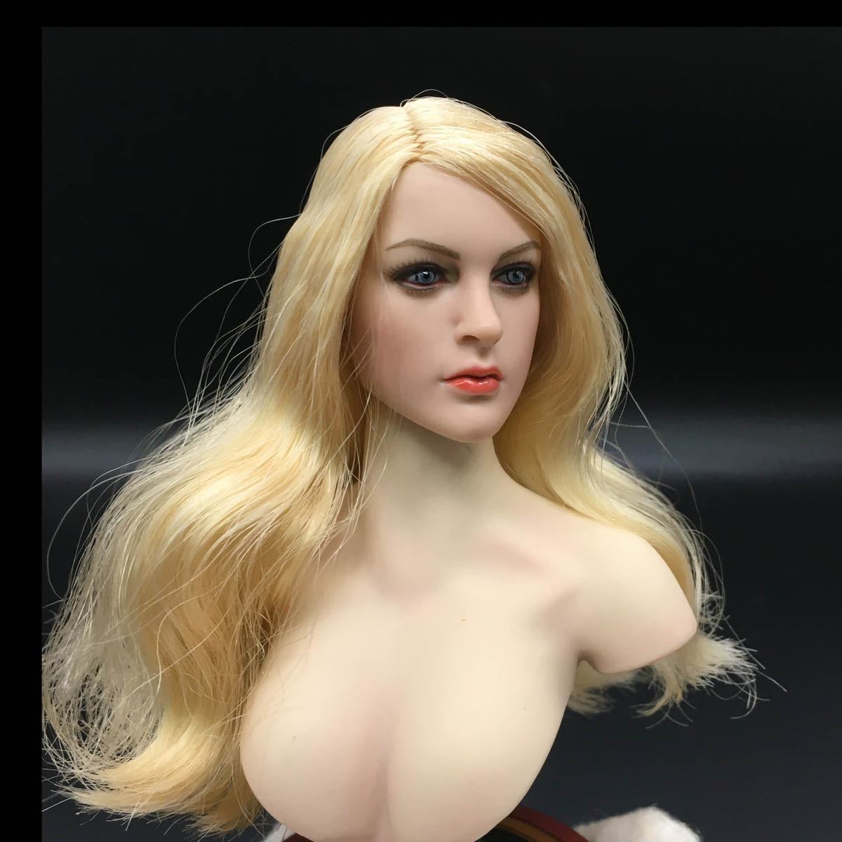 Yahoo!オークション - B168 1/6 フィギュア ヘッド 女性ヘッド 希少品 ...