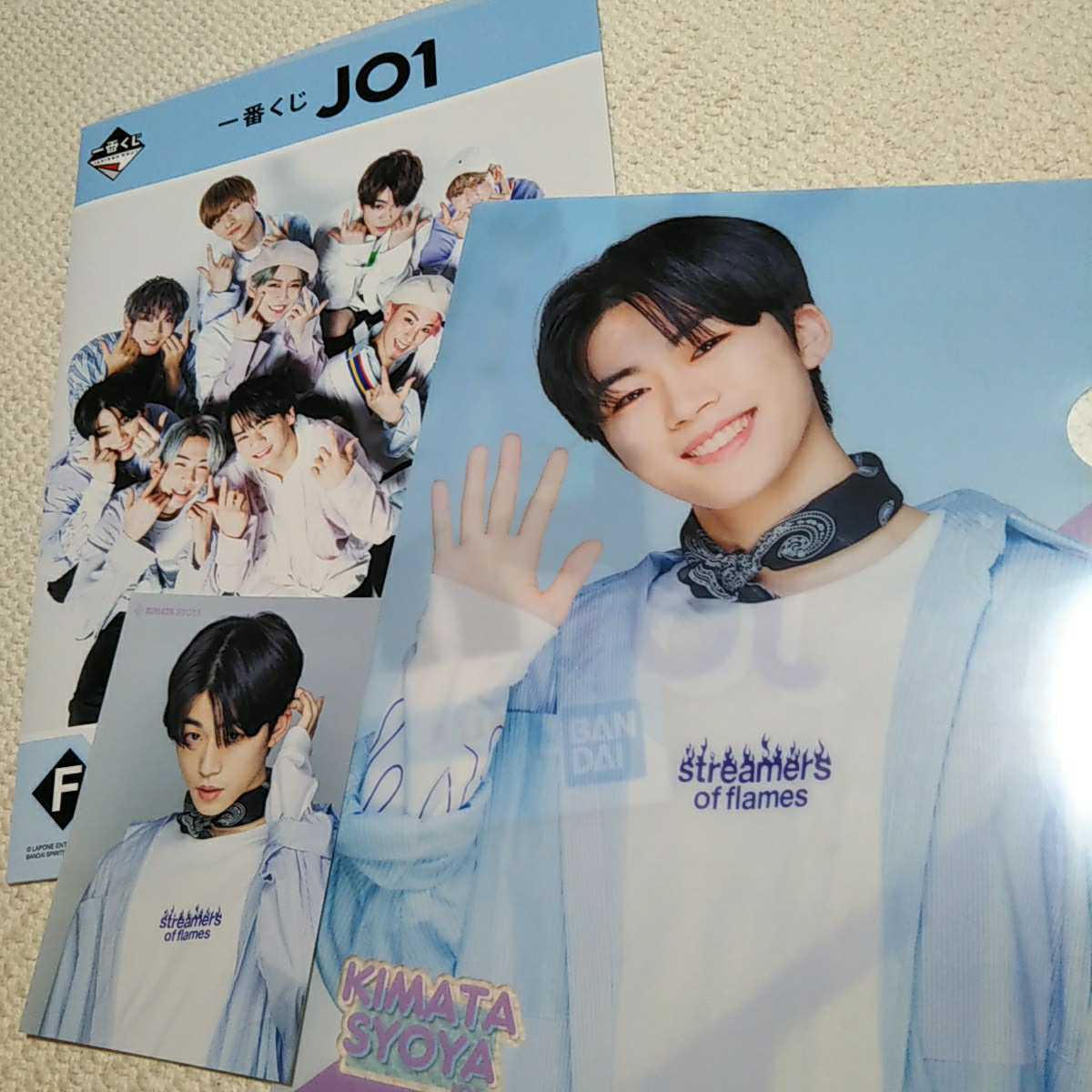 Yahoo!オークション - JO1一番くじクリアファイル＆ポストカード【木全...