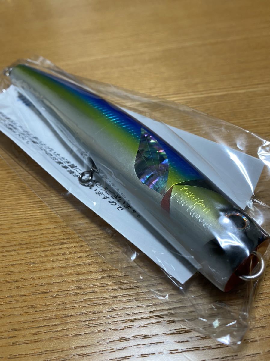 日本代購代標第一品牌【樂淘letao】－【新品未開封】車谷ルアー F210 Dagger 銀箔 ③ 検) キャスティング、ヒラマサ、ブリ、マグロ、GT ポッパー