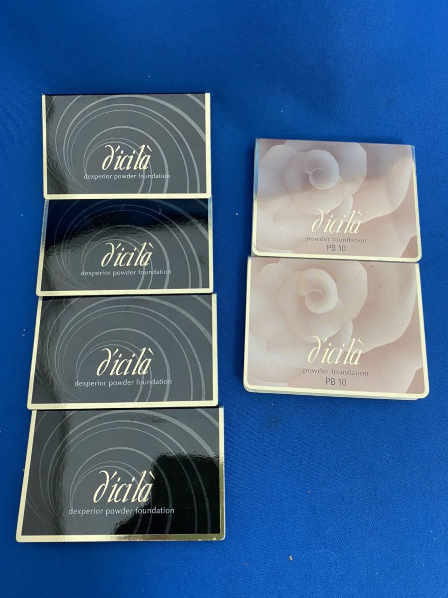 Yahoo!オークション - dicila ディシラパウダーファンデーション ピン...