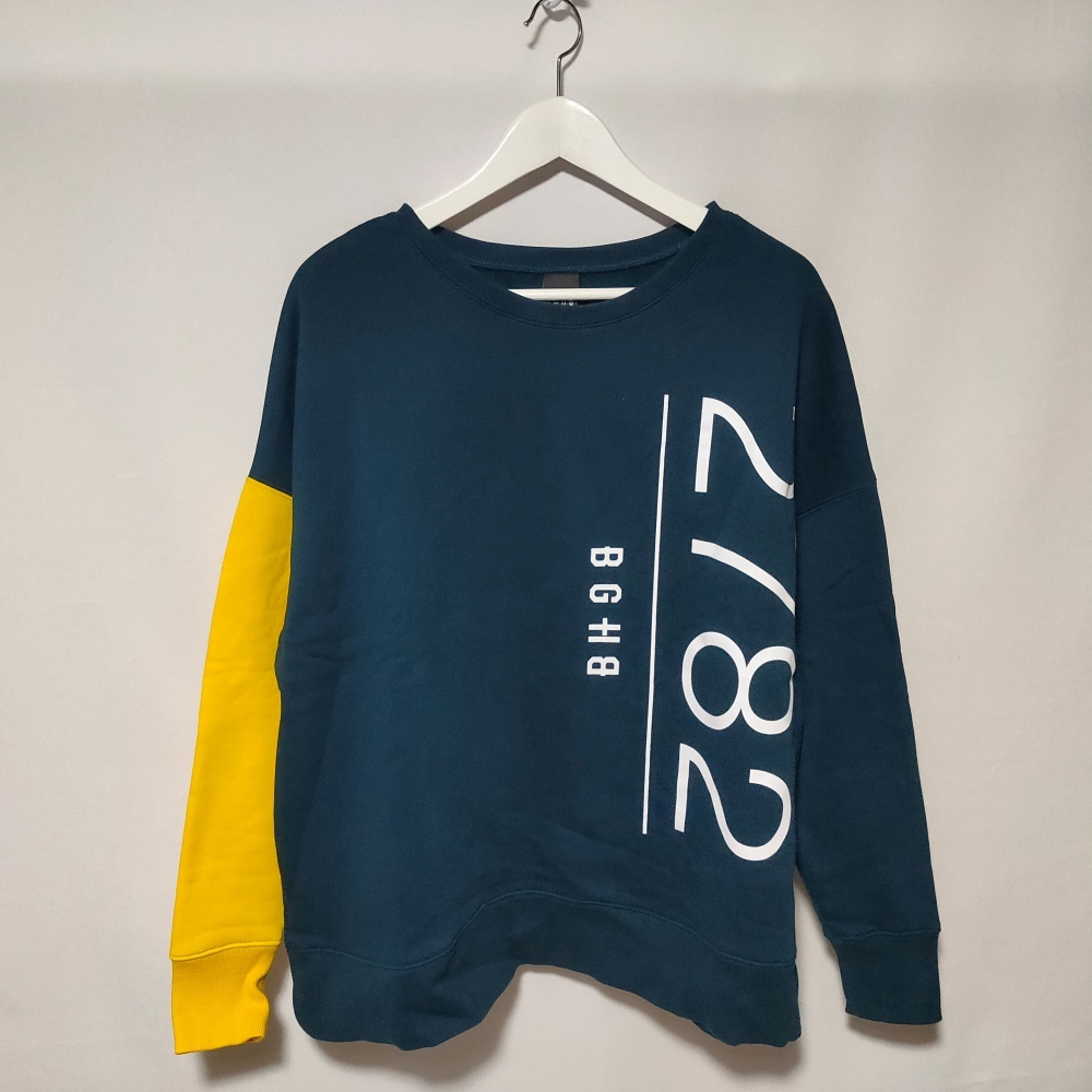 Yahoo!オークション - 美品 BGHB トレーナー オーバーサイズ 裏起毛 プ...