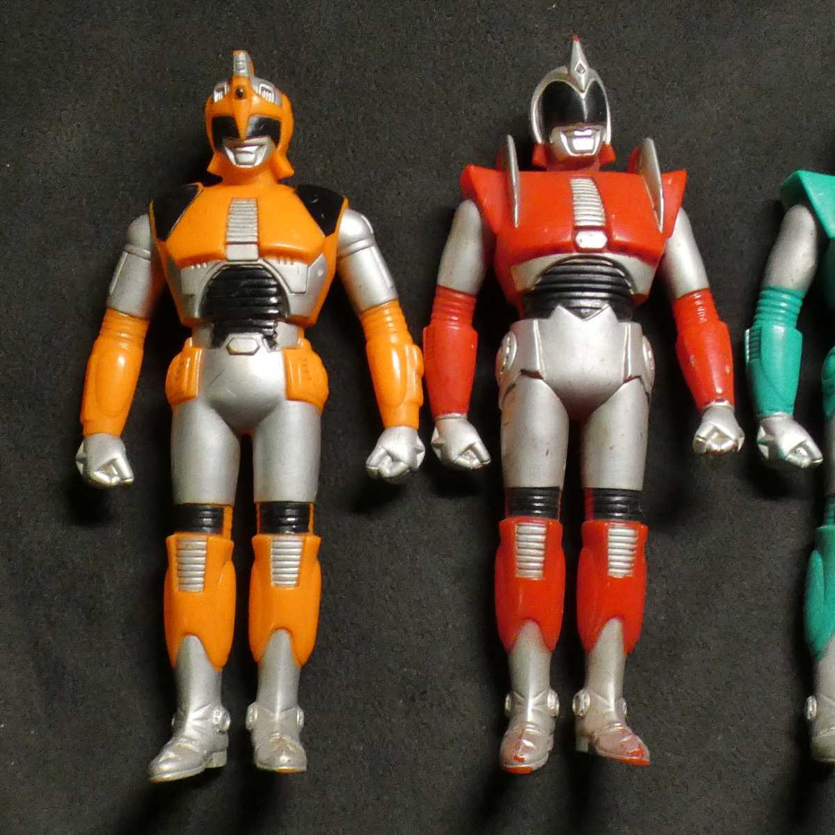 当時品希少ソフビ4点セット アンドロメロス アンドロウルフ 当時品希少ソフビ4点セット アンドロメロス アンドロウルフ