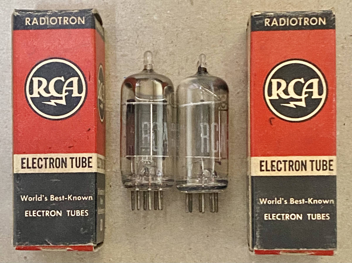 Yahoo!オークション - NEW15124 RCA 6C4（ブラックプレート）新品元箱...