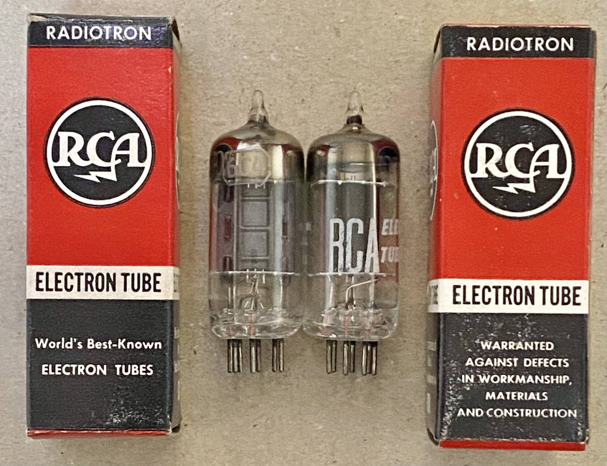 Yahoo!オークション - NEW15123 RCA 6C4（ブラックプレート）新品元箱...