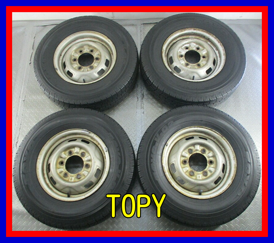 Yahoo!オークション - 中古タイヤホイール TOPY 14インチ 5J +43 6H 1...