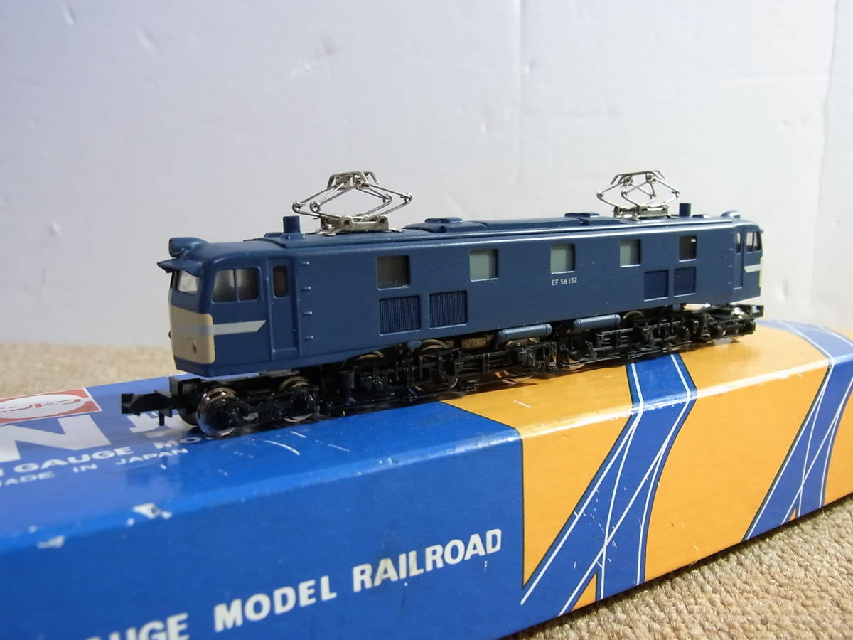 Yahoo!オークション - エンドウ EF58 2101 青色ヒサシ付 Nゲージ 動力...