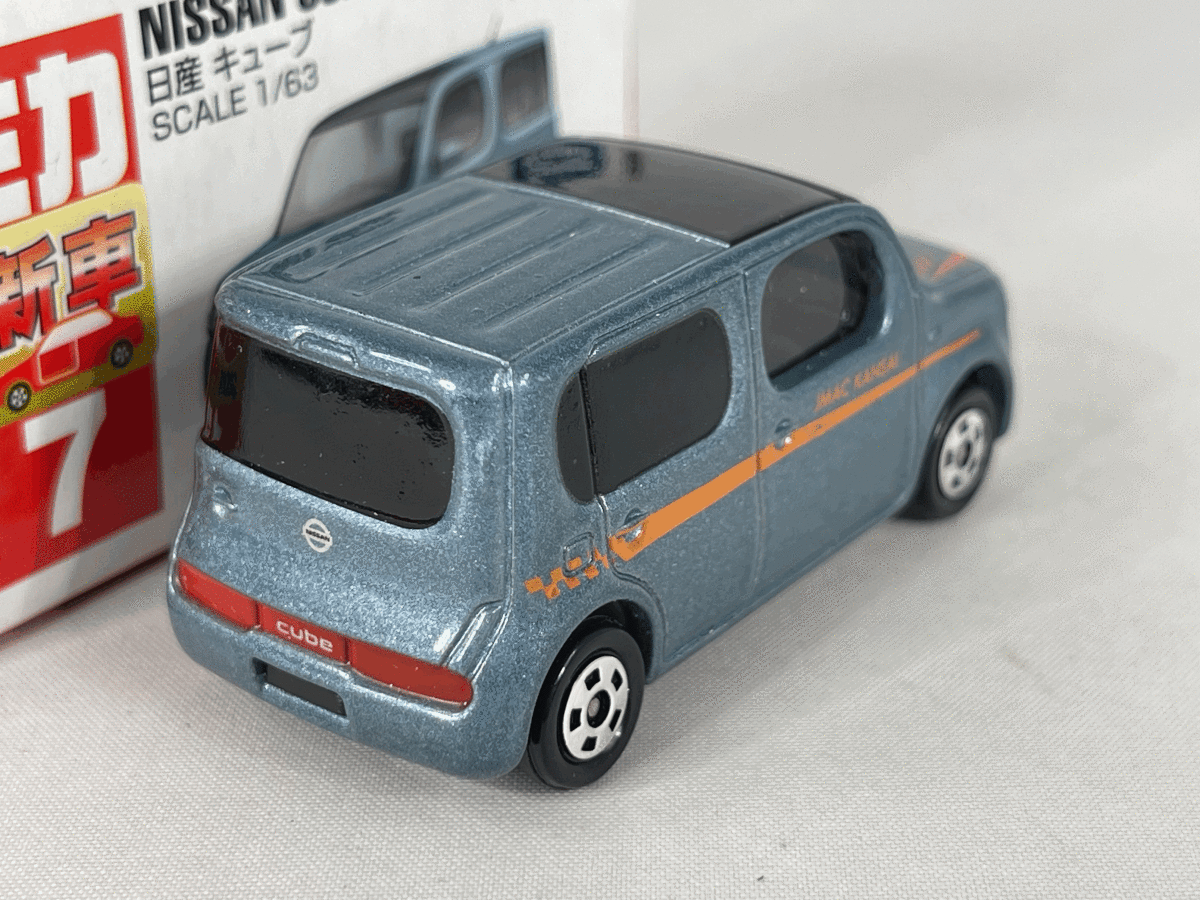 Yahoo!オークション - トミカ 17-8-未 日産 キューブ「JMAC KANSAI ラ...