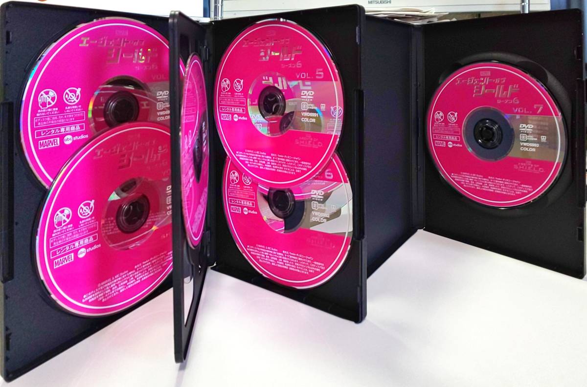 Yahoo!オークション - マーベル MARVEL DVD7枚 送料無料 エージェント...