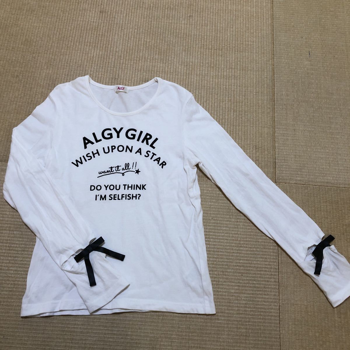 Yahoo!オークション - 送料198円 アルジー ALGY カットソー 白 M 160 ...