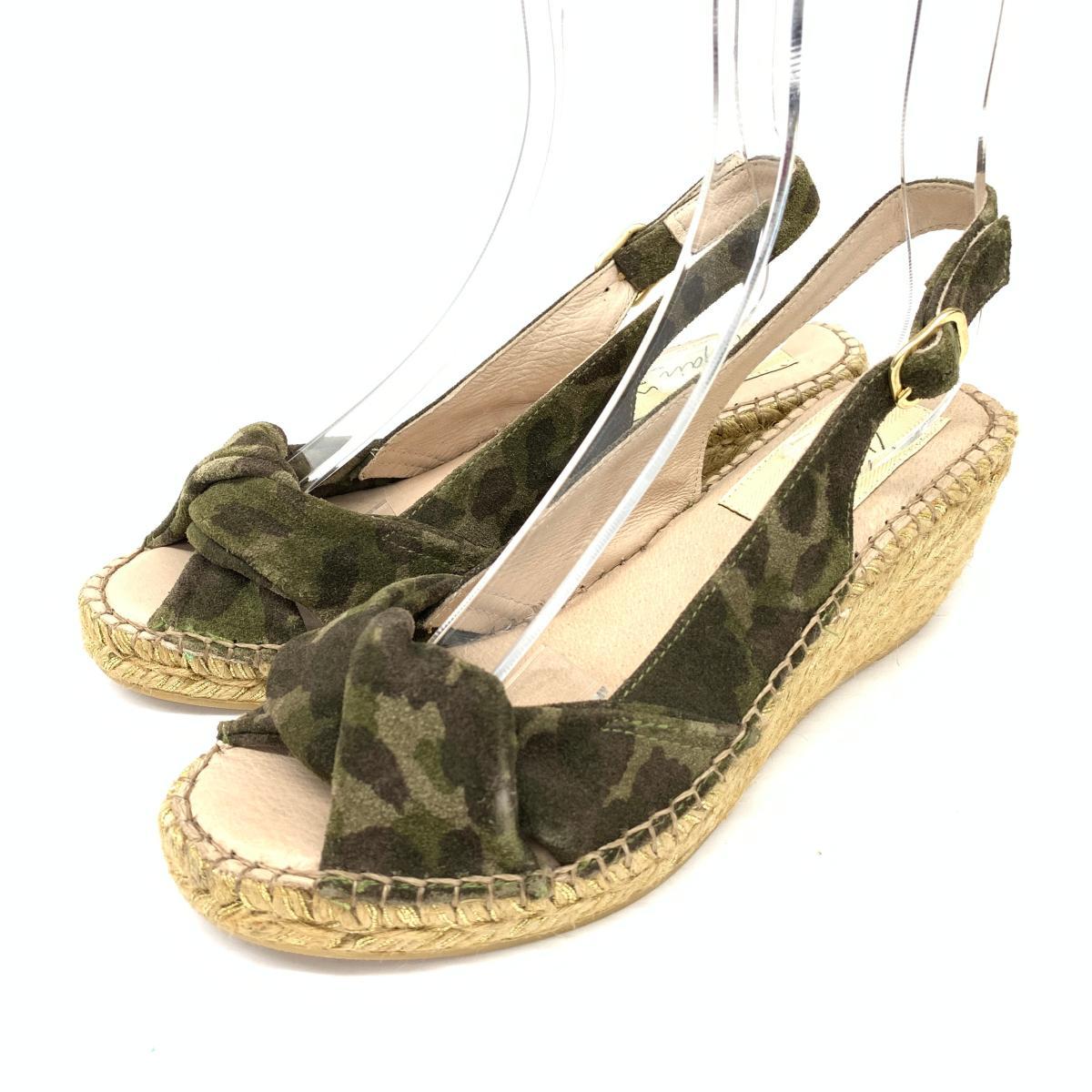 Yahoo!オークション - 未使用品 gaimo ガイモ サンダル サイズ38 green...