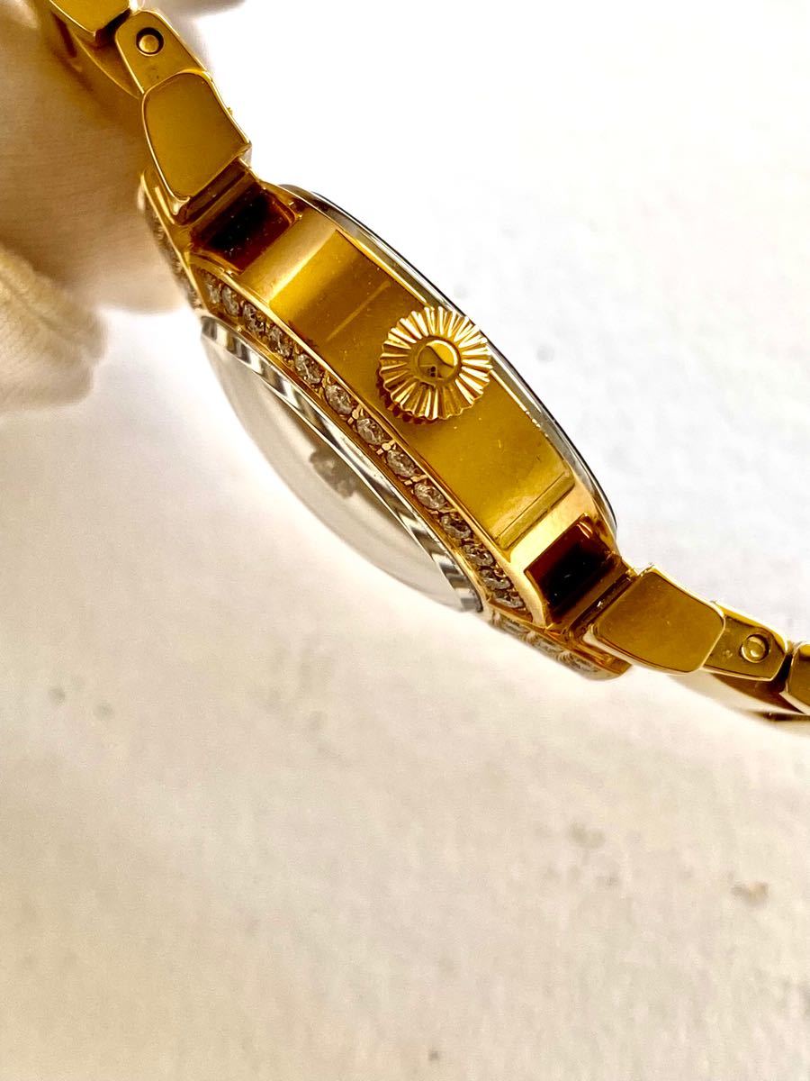 美品 Lunage diamond 0 60ct ダイヤモンド AD-024 クォーツ 電池 美品 Lunage diamond 0 60ct ダイヤモンド AD-024 クォーツ 電池
