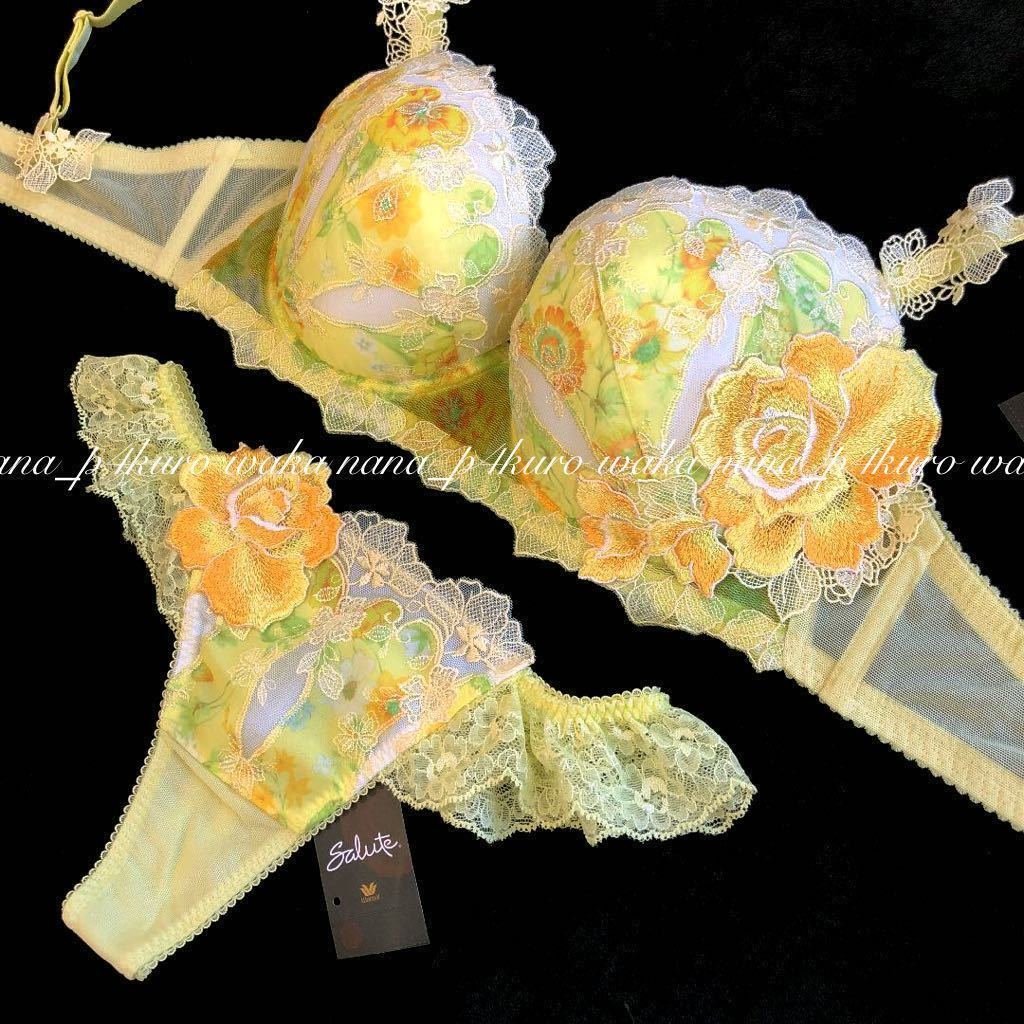 Yahoo!オークション - ワコールサルート23G【源氏物語】p-upブラE70&...