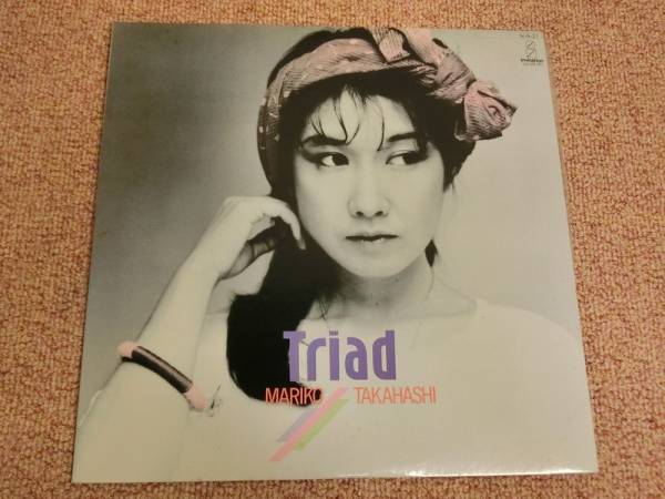 Yahoo!オークション - LP VIH-28187 高橋真梨子 TRIAD トライアード 桃...