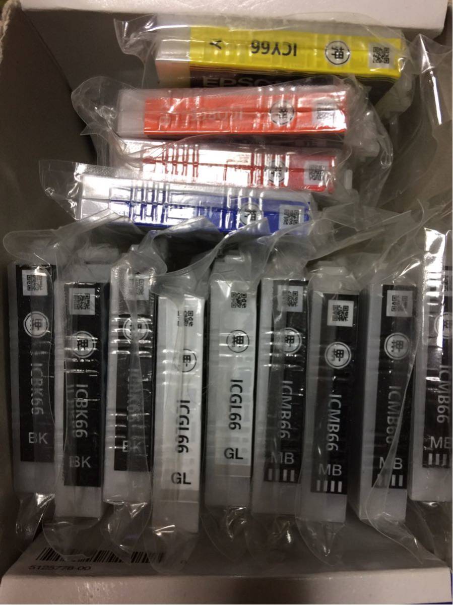 Yahoo!オークション - EPSON PX-7V用 純正インクカートリッジ IC-66 7...