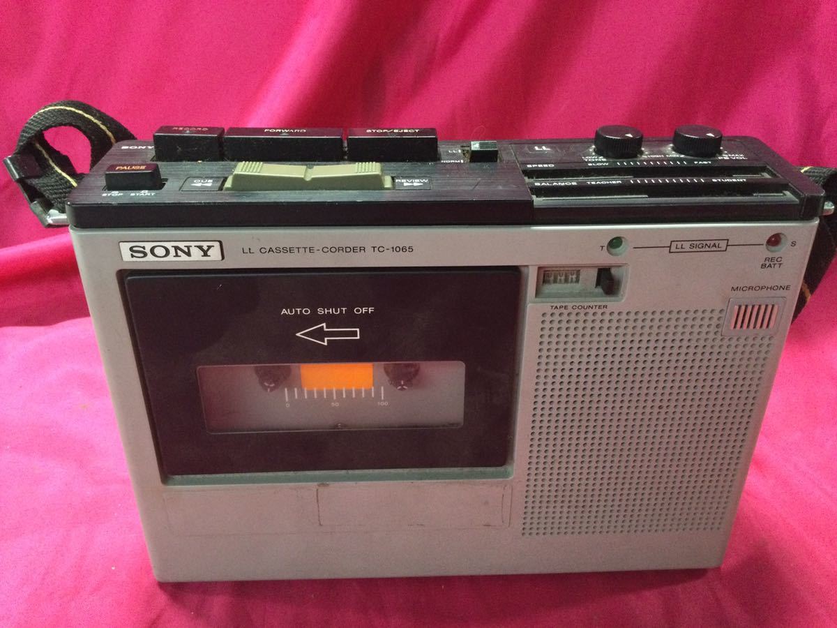 Yahoo!オークション - g_t D531 SONY/ソニー LL Cassette-CORDER TC-10...