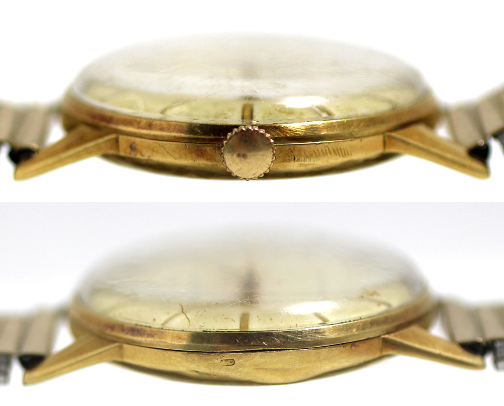 MOERIS】モーリス 18K 金無垢ケース 17石 手巻き 腕時計 MOERIS】モーリス 18K 金無垢ケース 17石 手巻き 腕時計