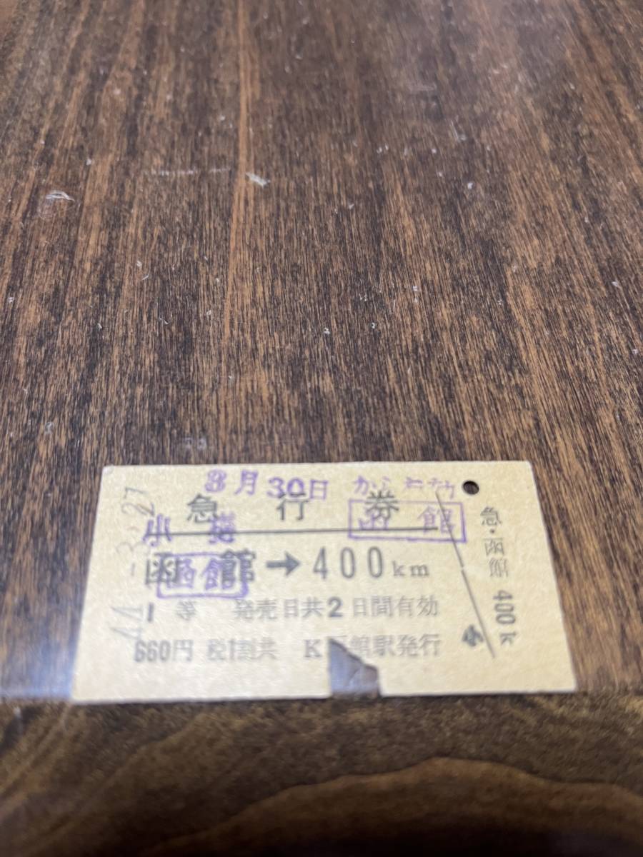 Yahoo!オークション - Y77. 急行券 1等