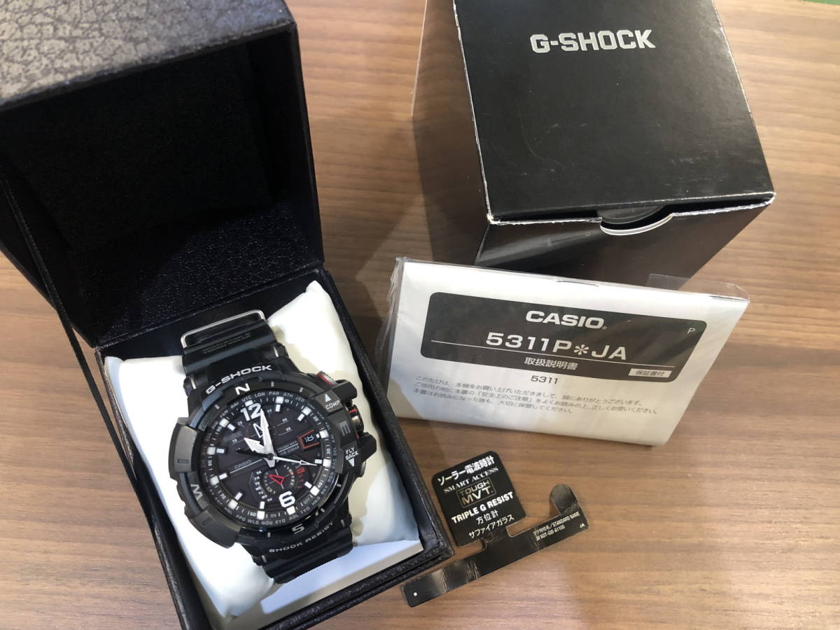 Yahoo!オークション - MASTER OF G G-SHOCK GW-A1100 5311P-JA スカイ...