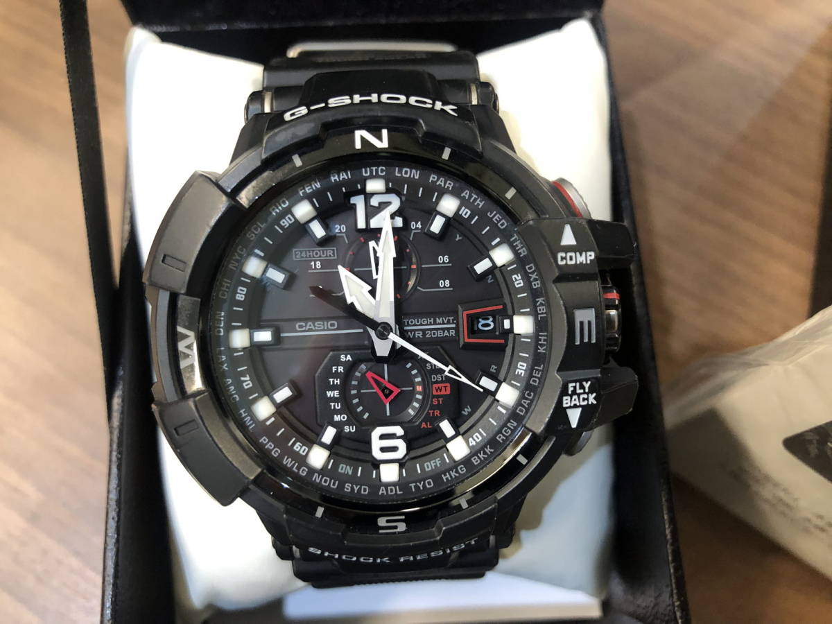 Yahoo!オークション - MASTER OF G G-SHOCK GW-A1100 5311P-JA スカイ...